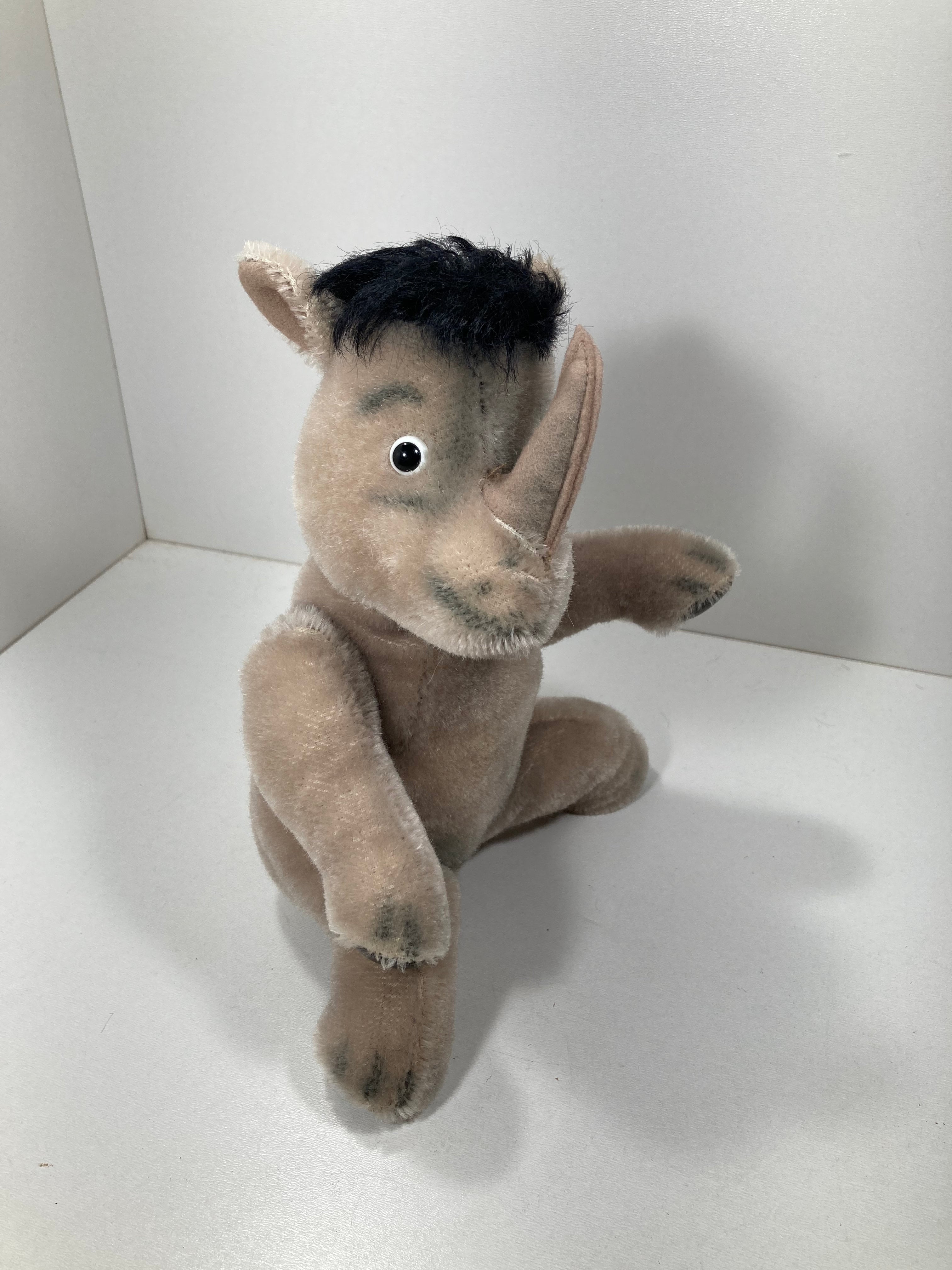 Steiff Rare Reinhold the Rhinoceros With IDs | My Site