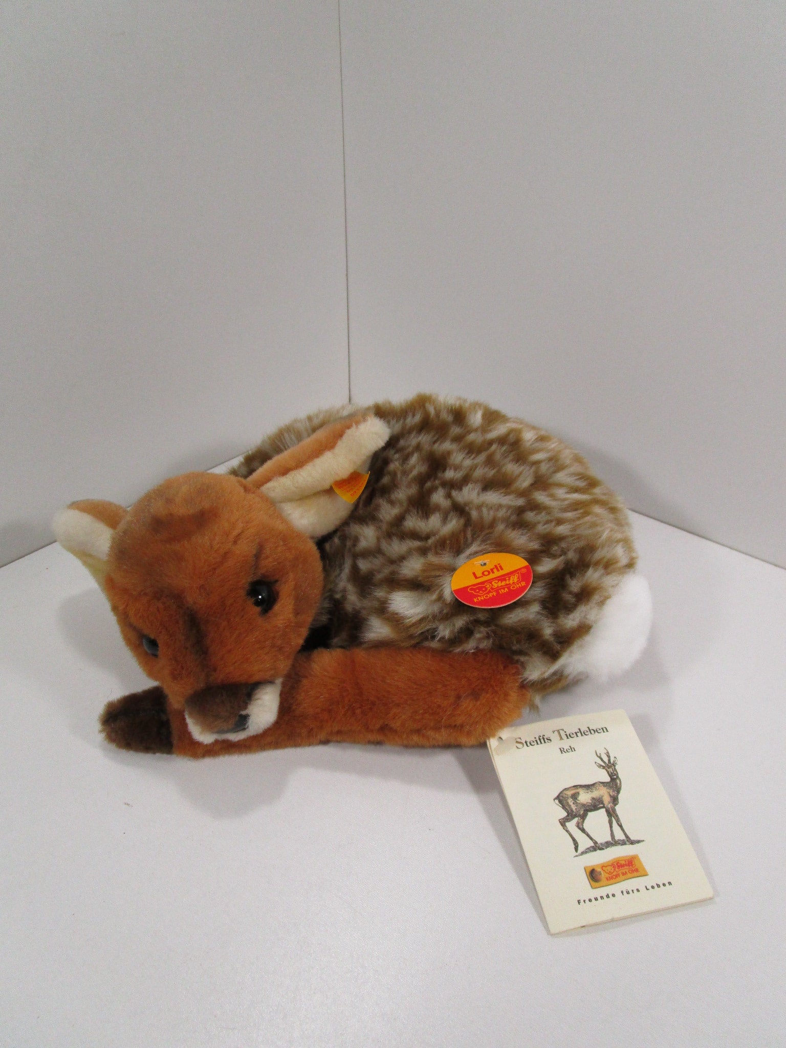 Curled Deer Stuffed Animalnull