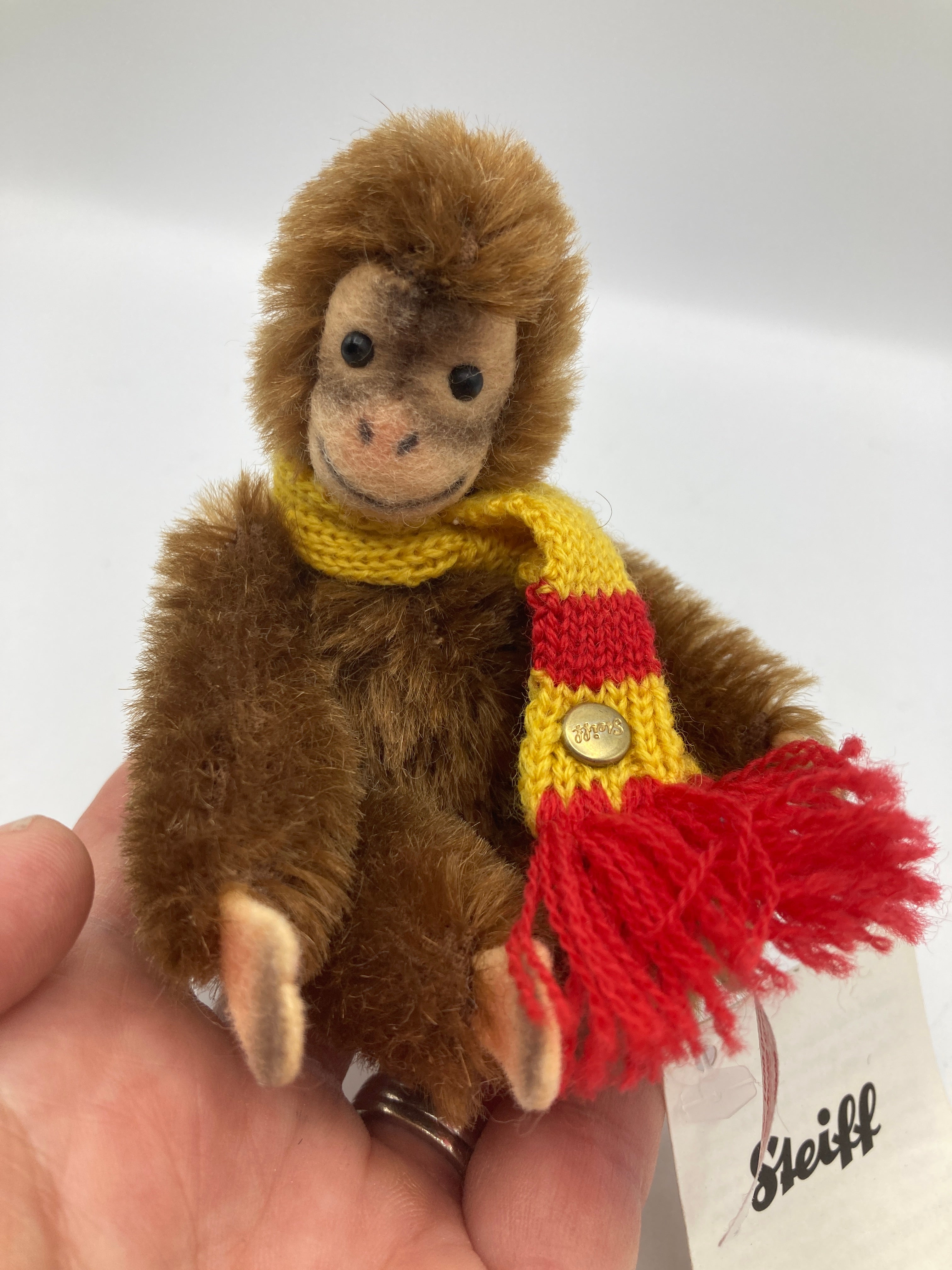 Steiff Fully Jointed Classic Jocko Monkey Chimp Edition With All IDs ...