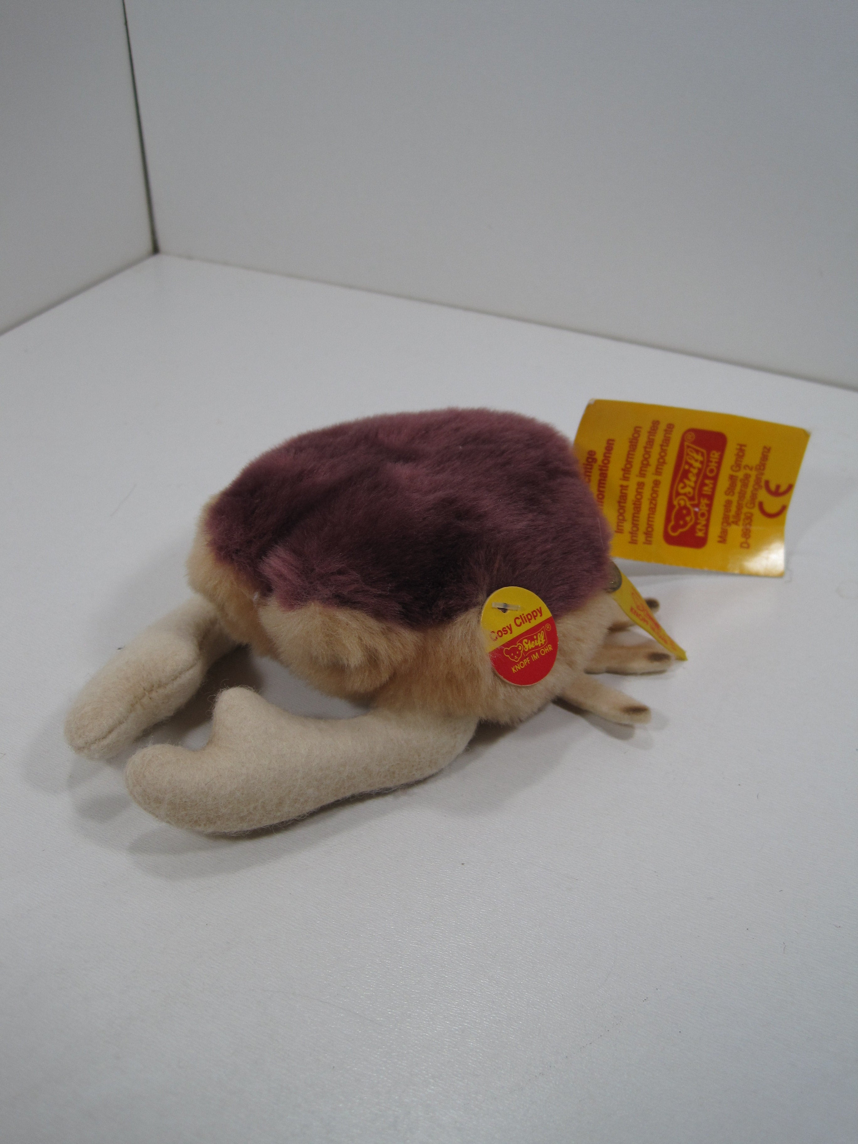 Steiff Soft Plush Cosy Clippy Crab With All IDs | My Site