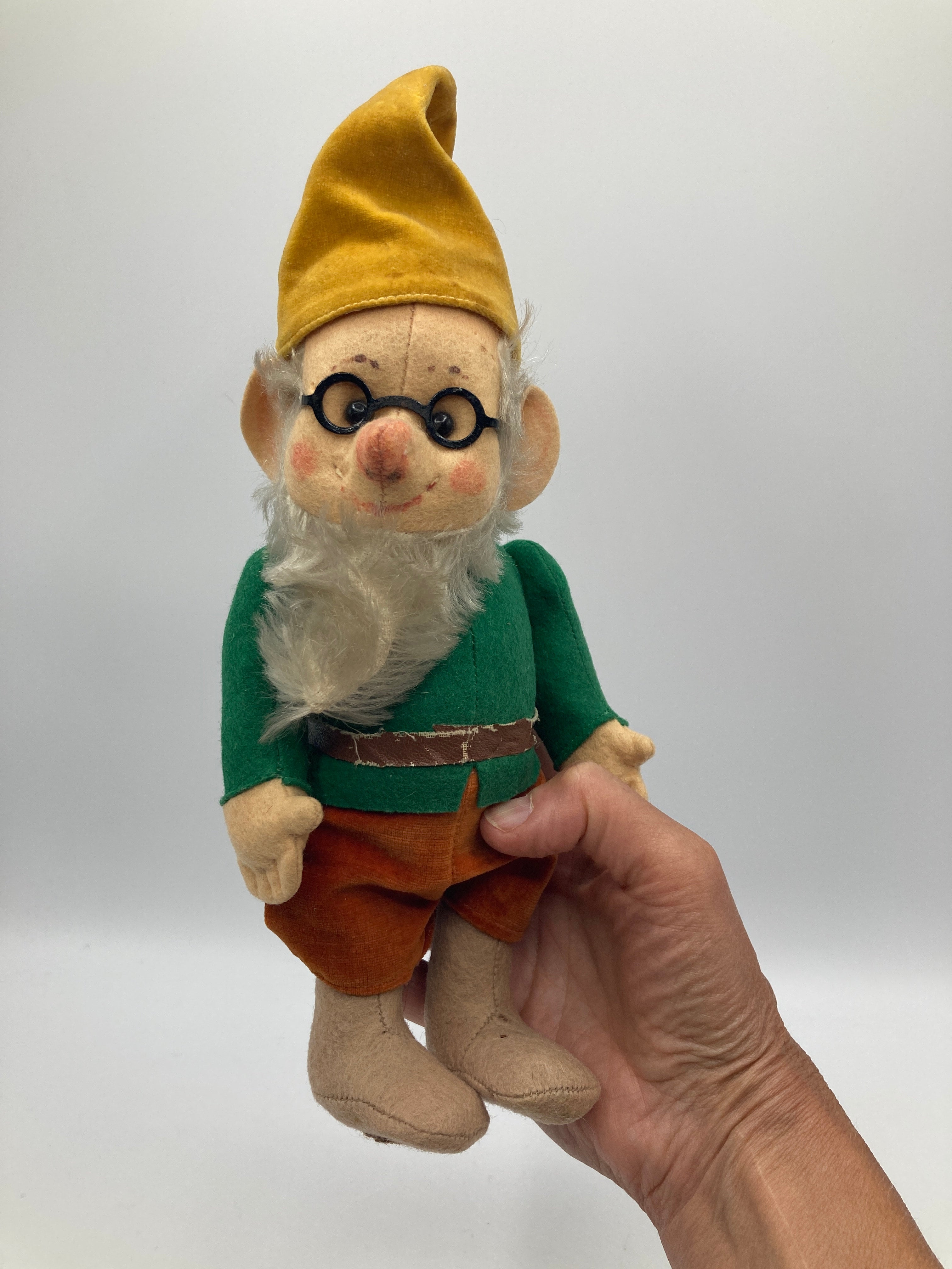Vintage Schuco Yes No Felt and Mohair Gnome Doll | My Site