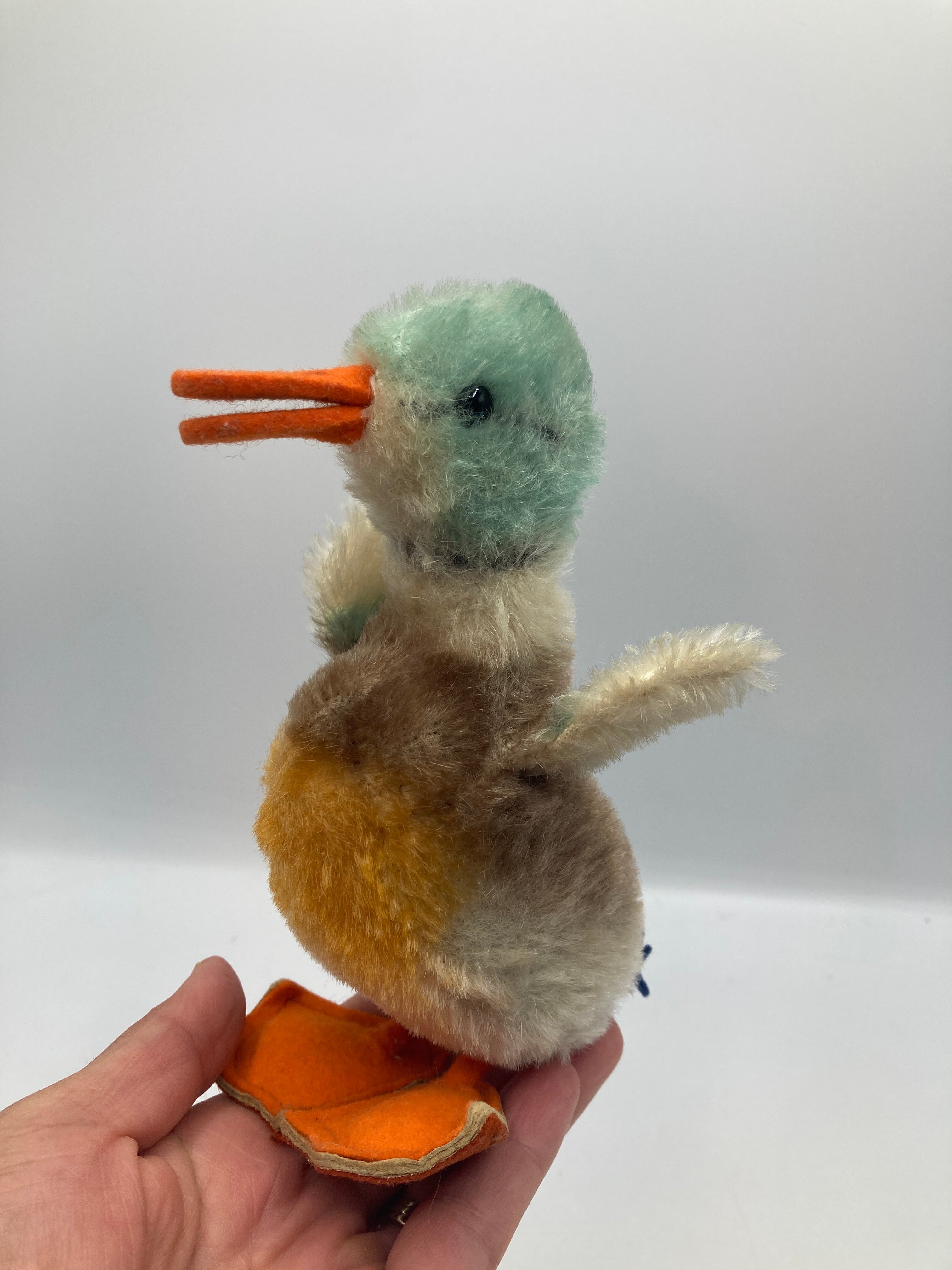 Steiff Largest Standing Mohair Duck With ID | My Site