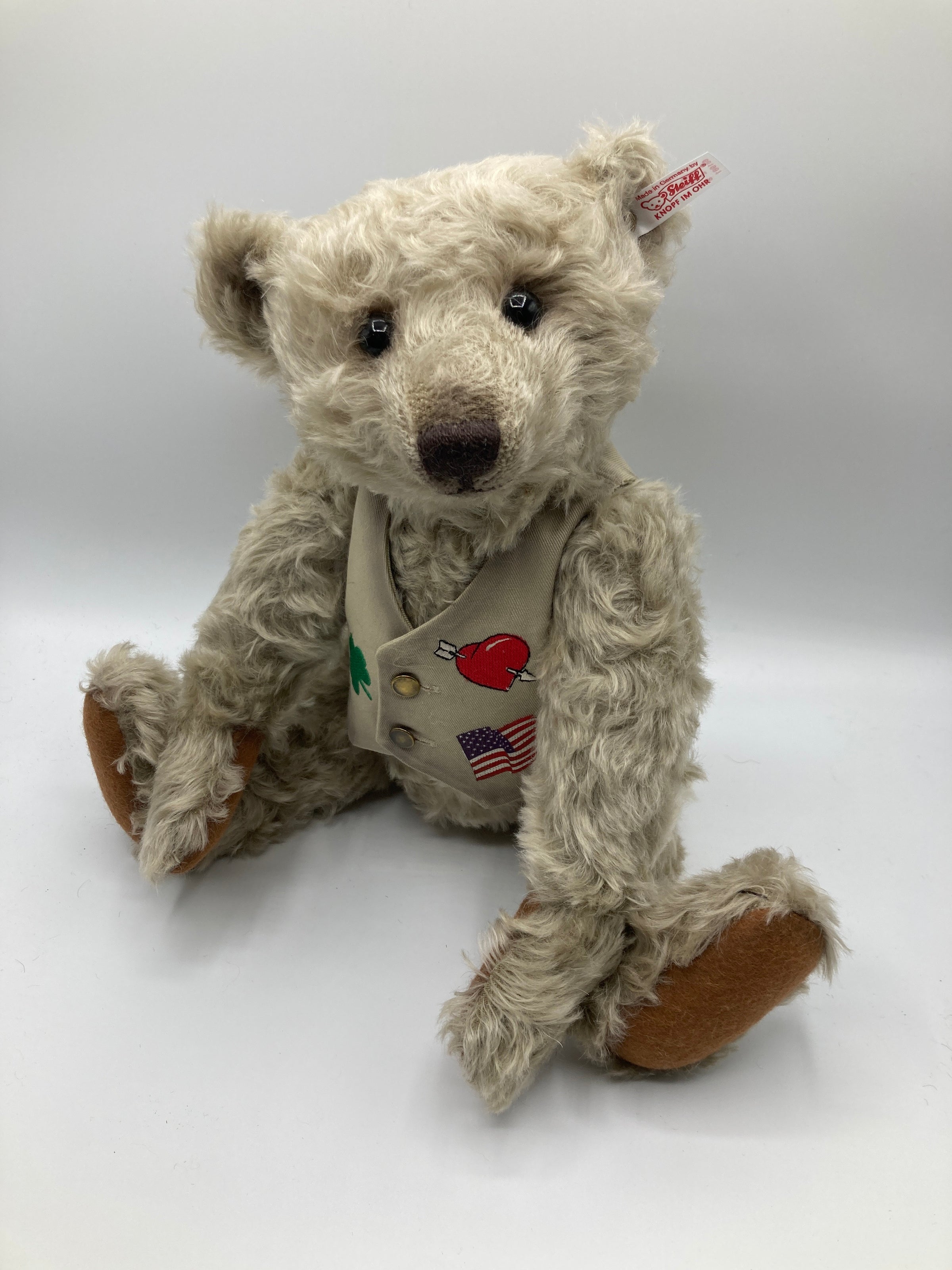 Steiff Mohair Family Heirloom Bear With All IDs | My Site
