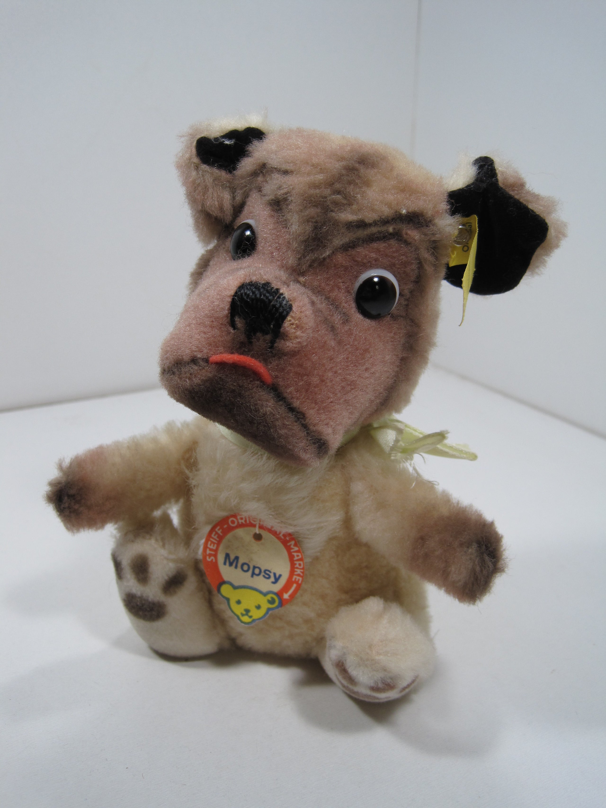 Steiff Ball Mopsy Pug Dog With All IDs | My Site