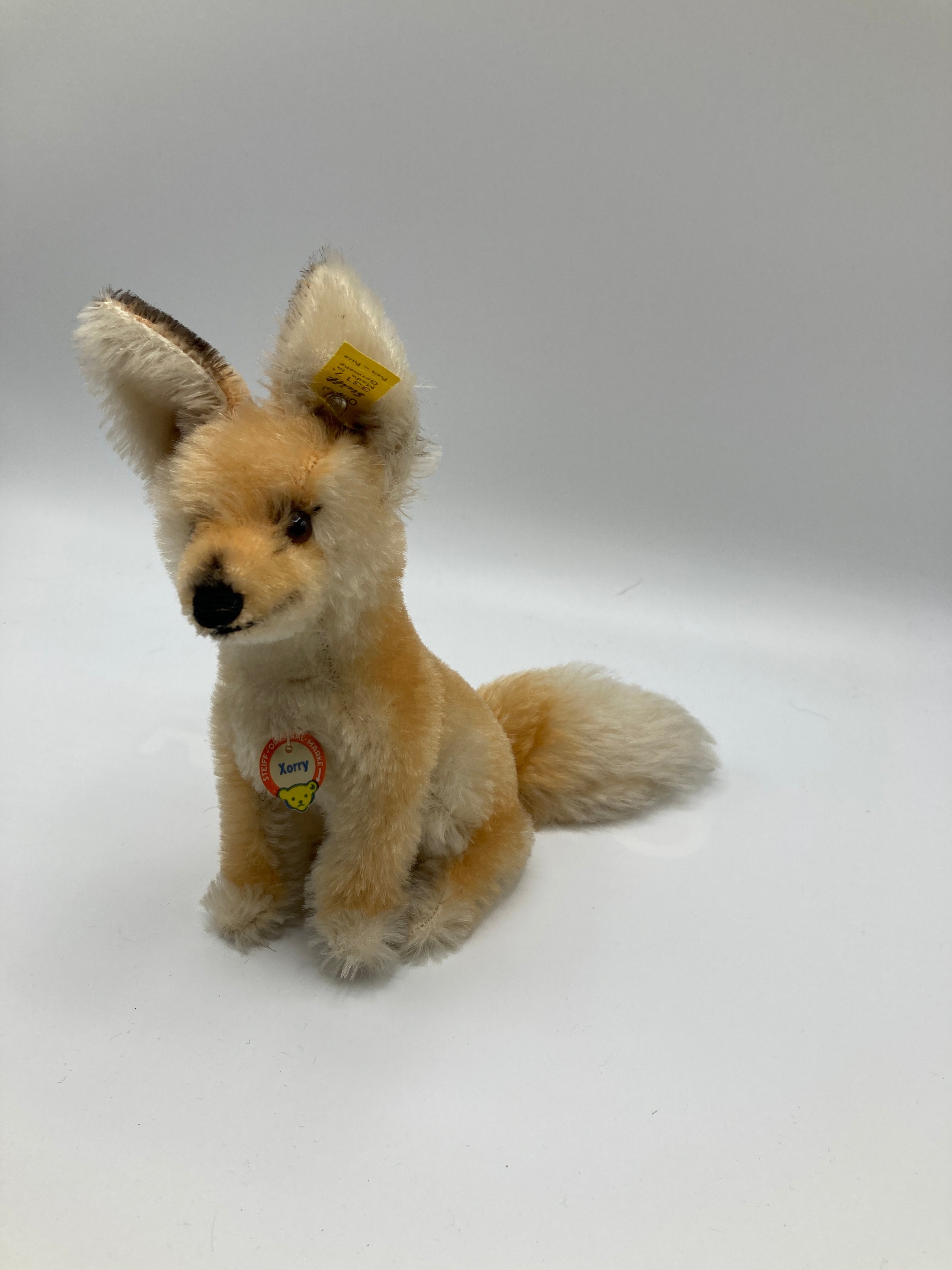Steiff Largest Sitting Mohair Xorry Fox With All IDs | My Site