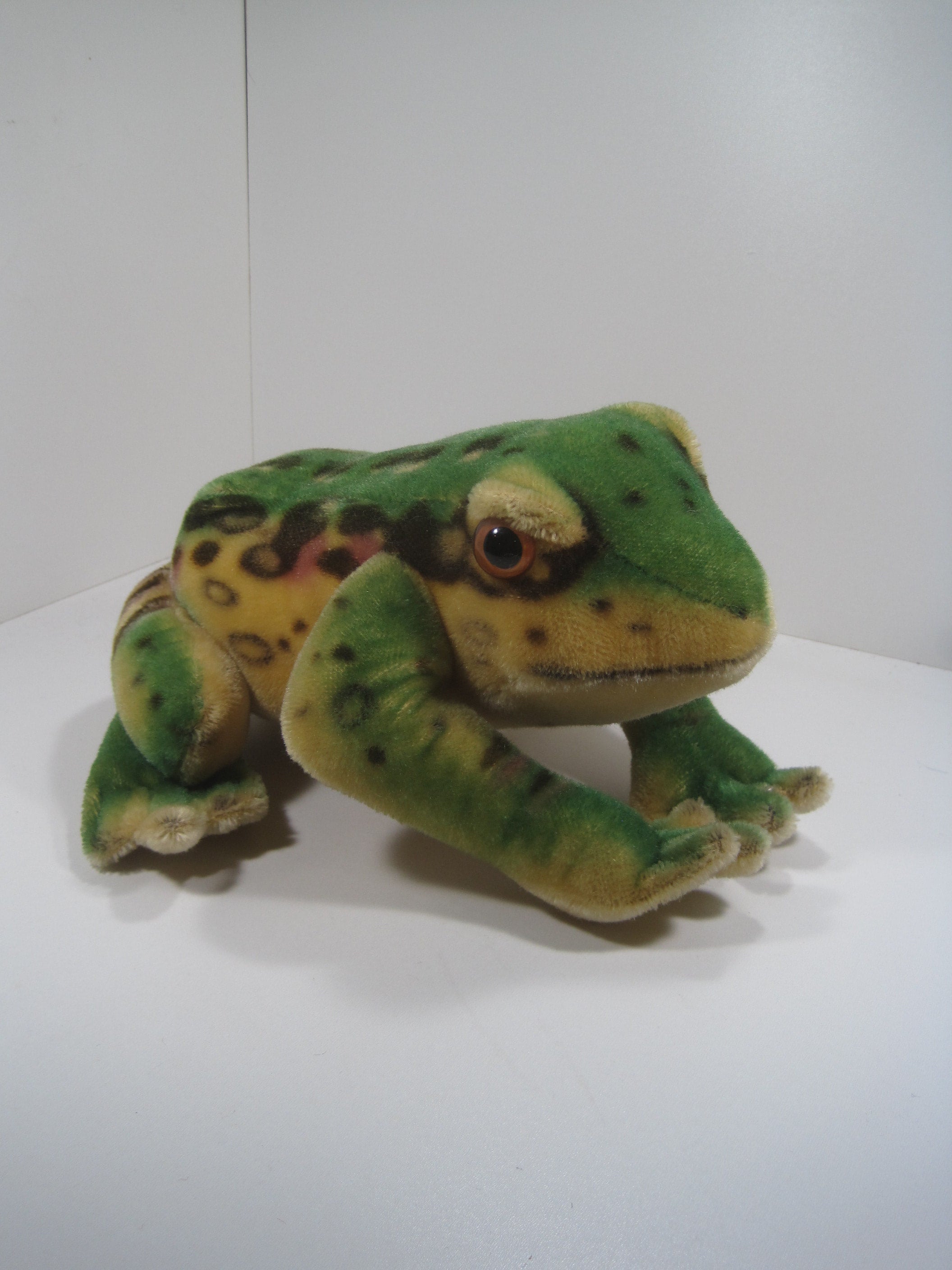 Steiff Large Mohair Frog With ID | My Site